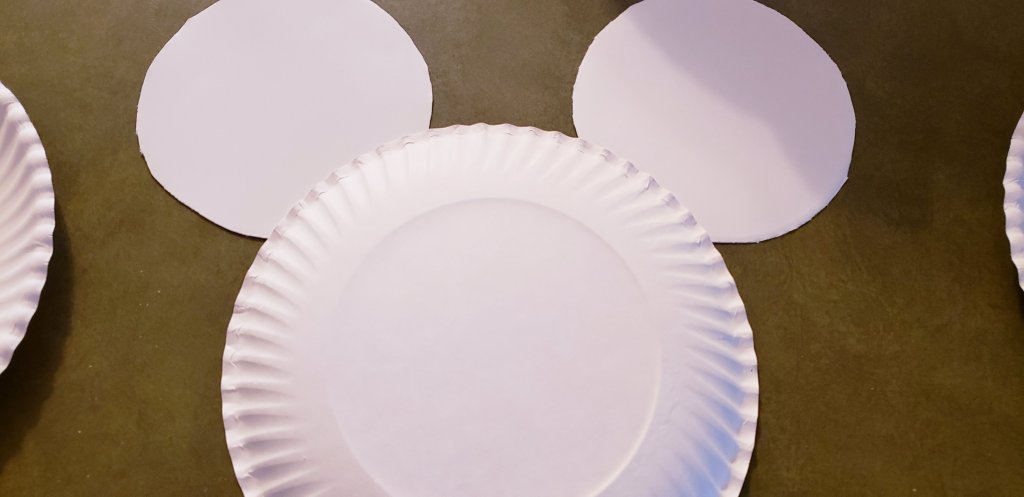 Paper plate Mickey crafts – Mickey Ears 4 Minnie Money